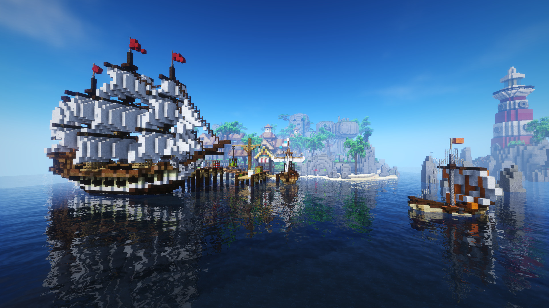 Spawn - Yellow Pirate Island - 540x540 | Chunkfactory